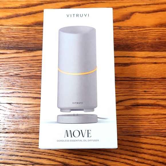 Vitruvi | Other | Sealed New In Box Vitruvi Move Cordless Essential Oil Diffuser In Fog | Poshmark